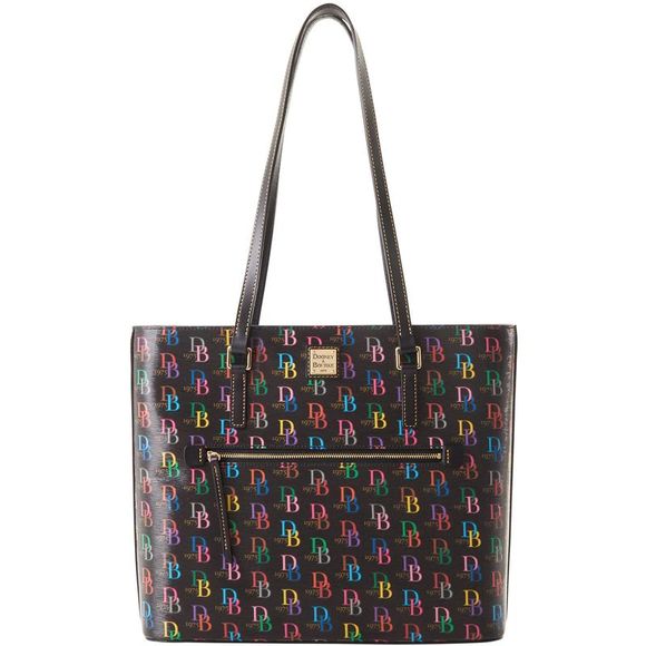 Dooney & Bourke | Bags | Dooney Bourke Db75 Multi Large Shopper Tote ...